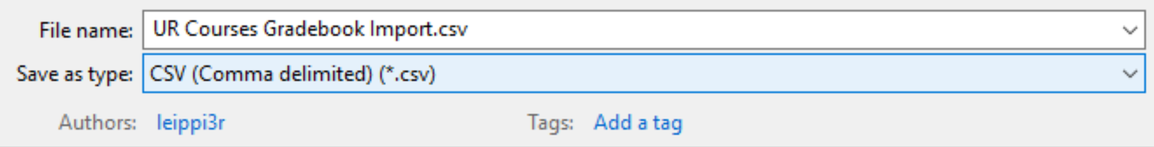 Gradebook | UR Courses: Guides