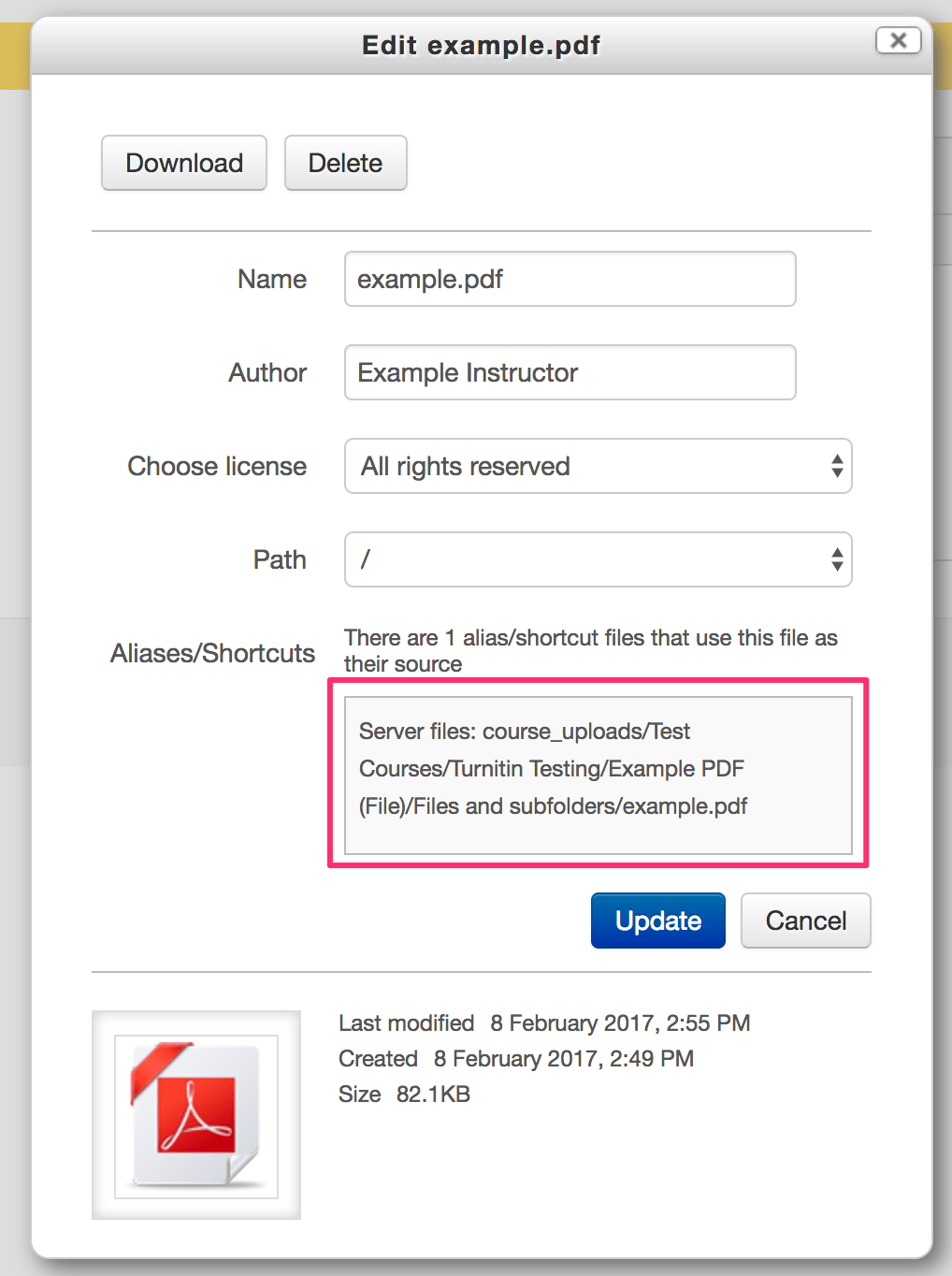 Private Files | UR Courses: Guides
