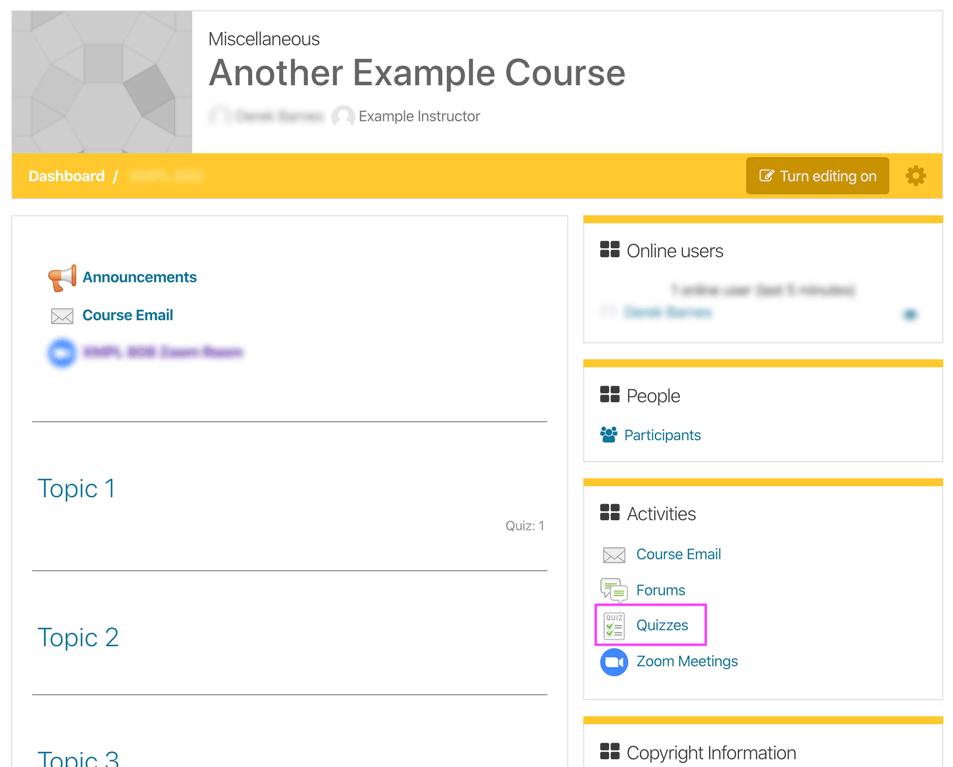 Quizzes & Exams | UR Courses: Guides